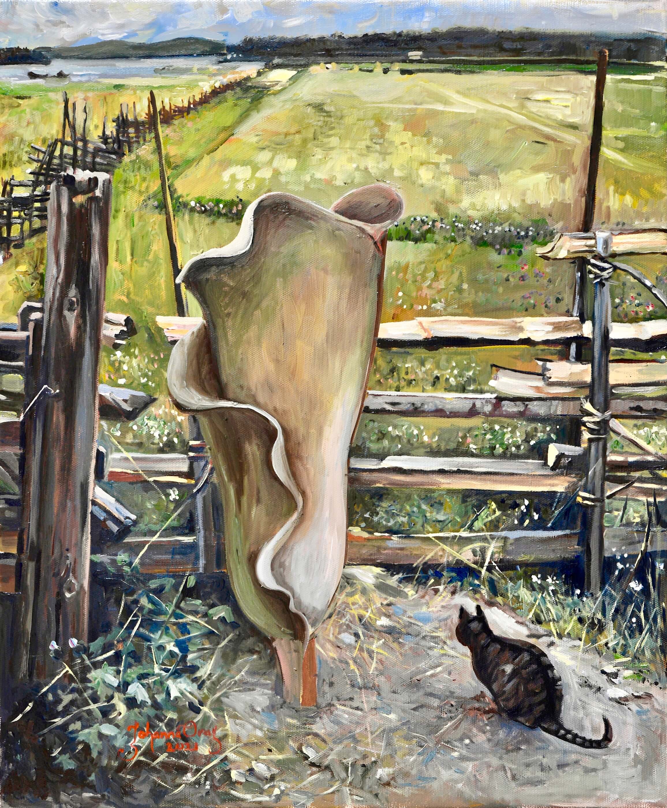 Calla and the Cat – Johanna Oras